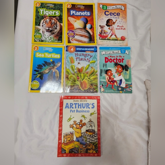 Other | 7 Books Mixed Bundle For Kids | Poshmark